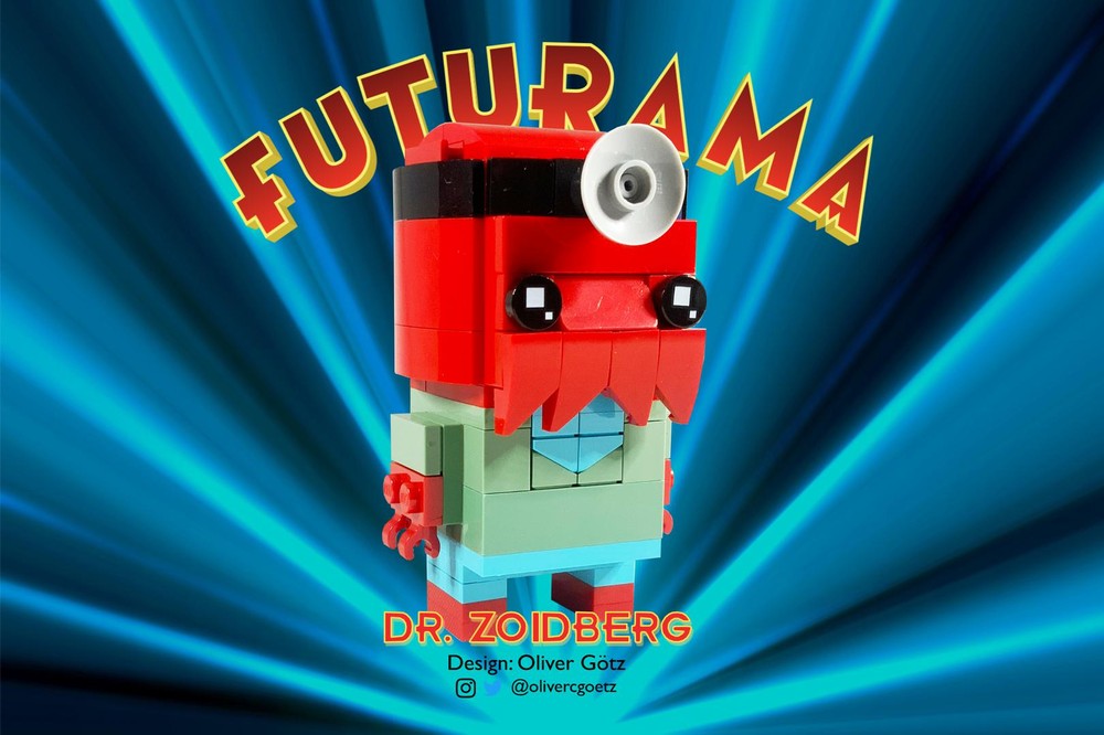 LEGO MOC Futurama: Dr. Zoidberg by olivercgoetz | Rebrickable - Build ...