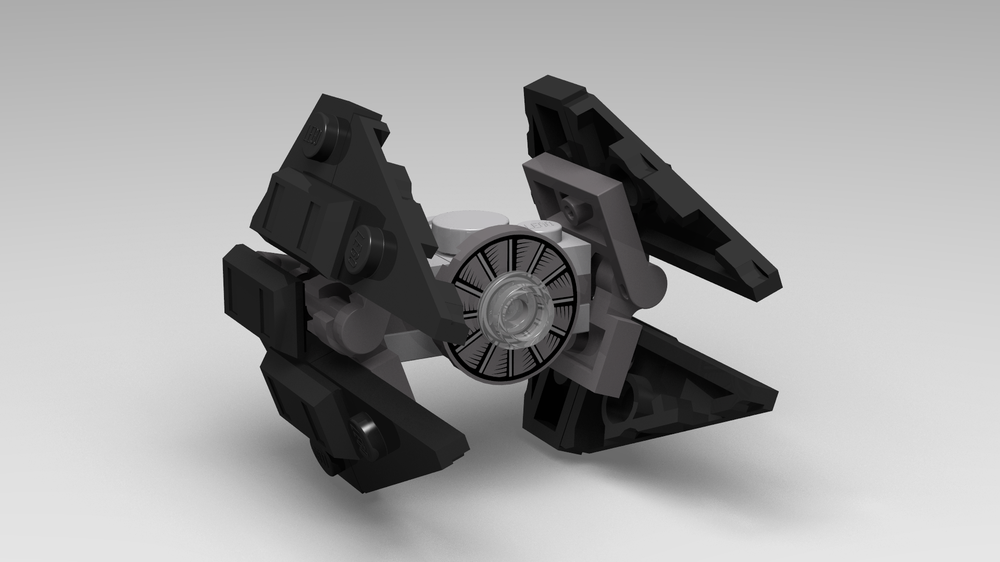 LEGO MOC Micro Tie Interceptor by ckakka2 | Rebrickable - Build with LEGO