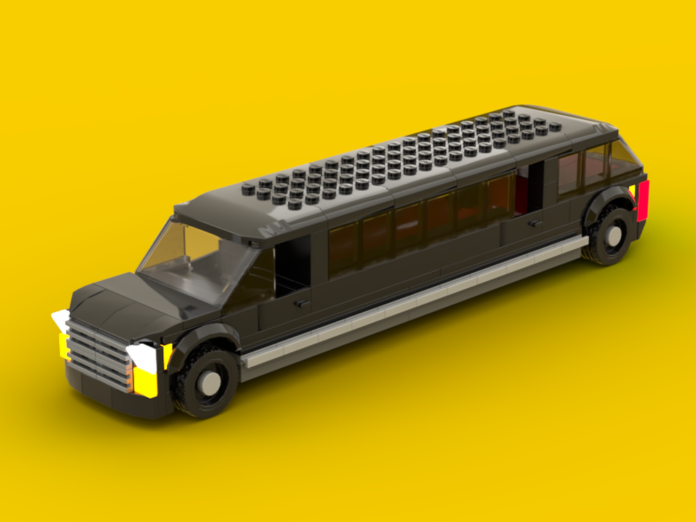 LEGO MOC Suv Limousine by The Lego Master | Rebrickable - Build with LEGO