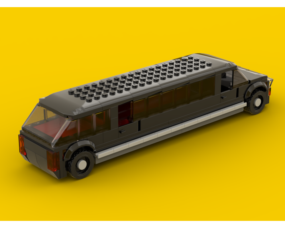 Lego Moc Suv Limousine By The Lego Master Rebrickable Build With Lego