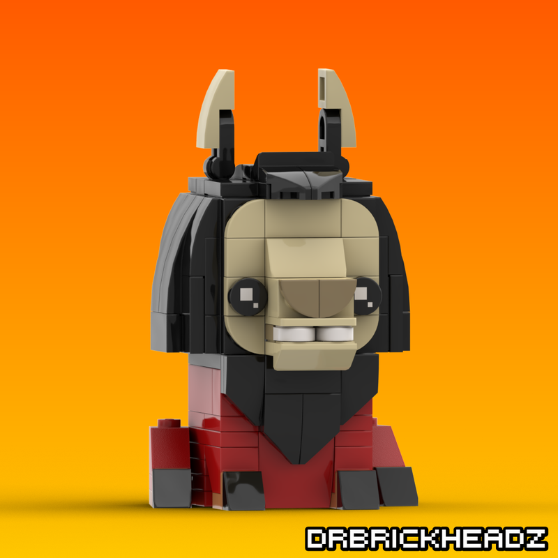 LEGO MOC Llama Kuzco (The Emperor's New Groove) Brickheadz by ...