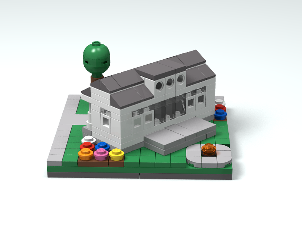 LEGO MOC Colonial Nano House by Turbo8702 | Rebrickable - Build with LEGO