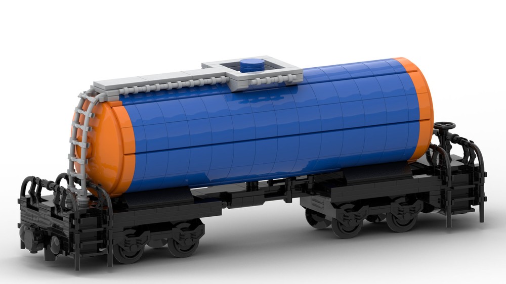 LEGO MOC Tank wagon - Wagon citerne - MOC by Mimi68 | Rebrickable ...