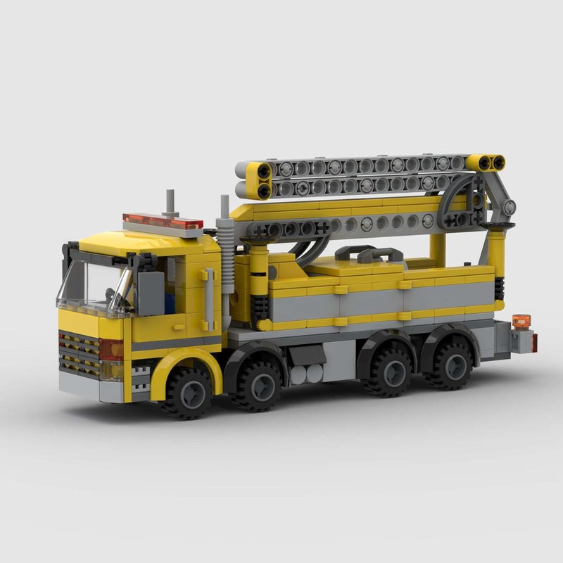 LEGO MOC Lego City Cement Pumper Yellow by nicolas_brick_design ...