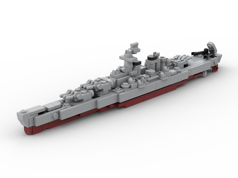 LEGO MOC USS Iowa Battleship (BB-61) by The Bobby Brix Channel ...
