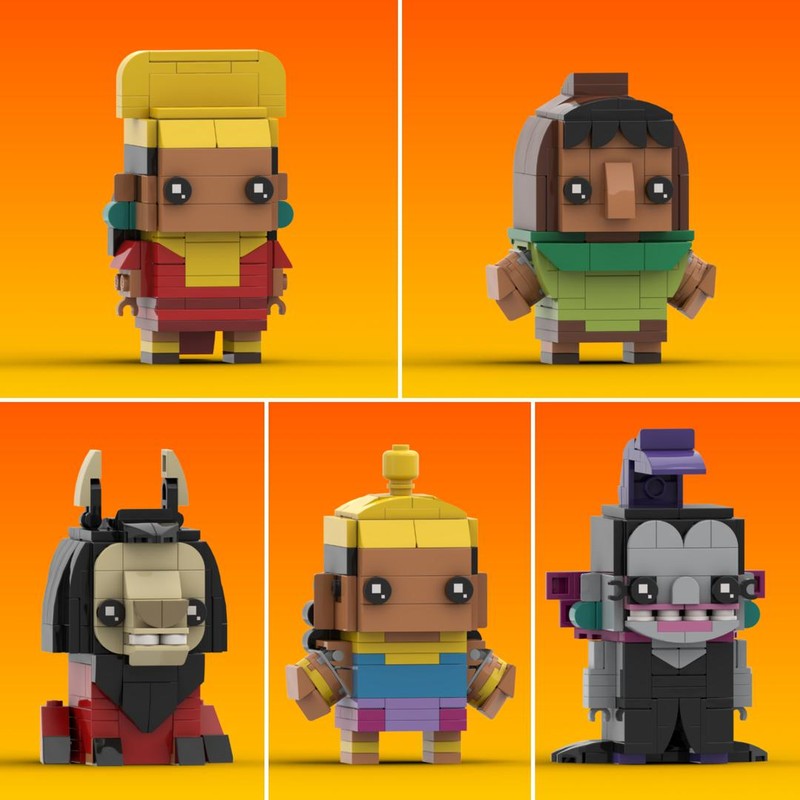 LEGO MOC The Emperor's New Groove Custom Brickheadz Collection by ...