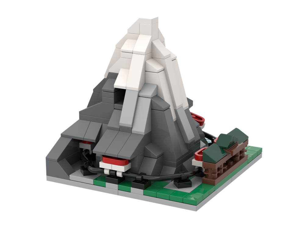 LEGO MOC Disneyland Matterhorn Bobsled by sabi_wabi | Rebrickable ...