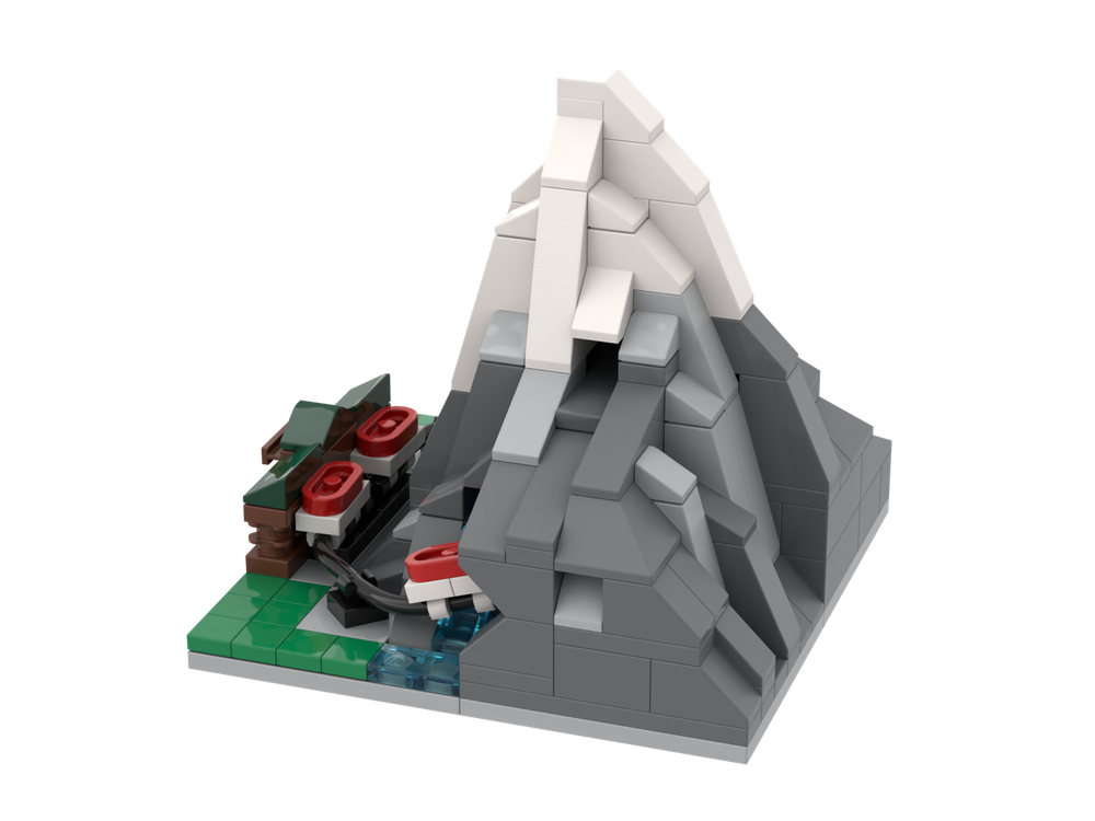 LEGO MOC Disneyland Matterhorn Bobsled by sabi_wabi | Rebrickable ...