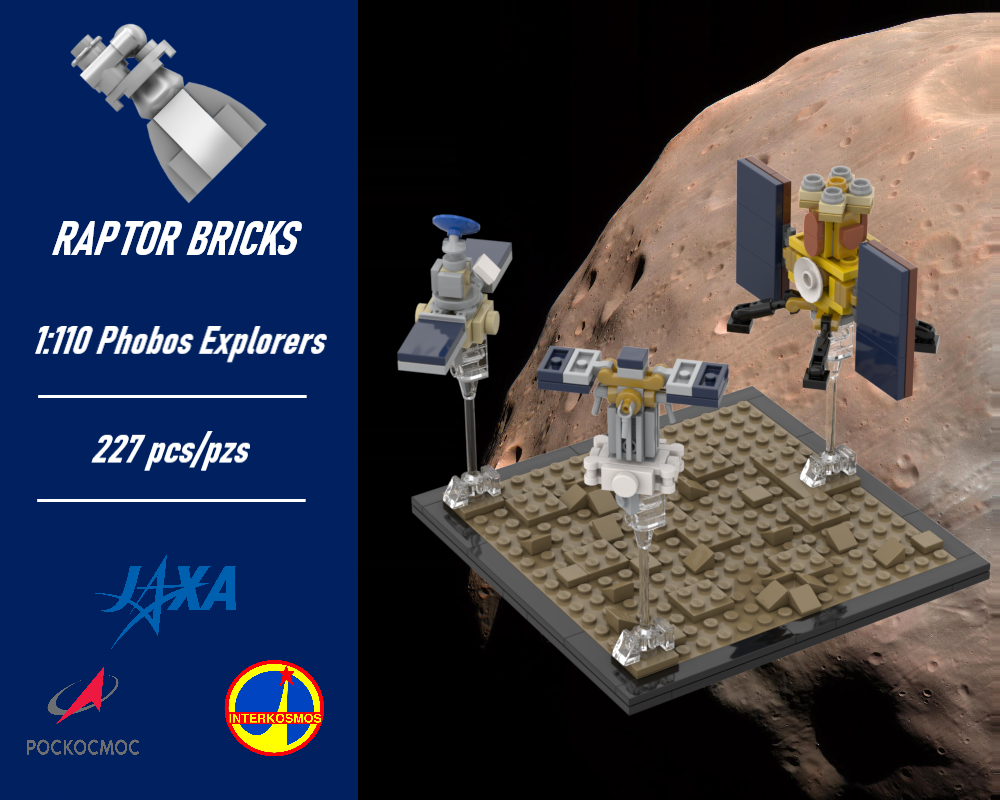 LEGO MOC 1:110 Scale Phobos Explorers by RAPTOR BRICKS | Rebrickable ...