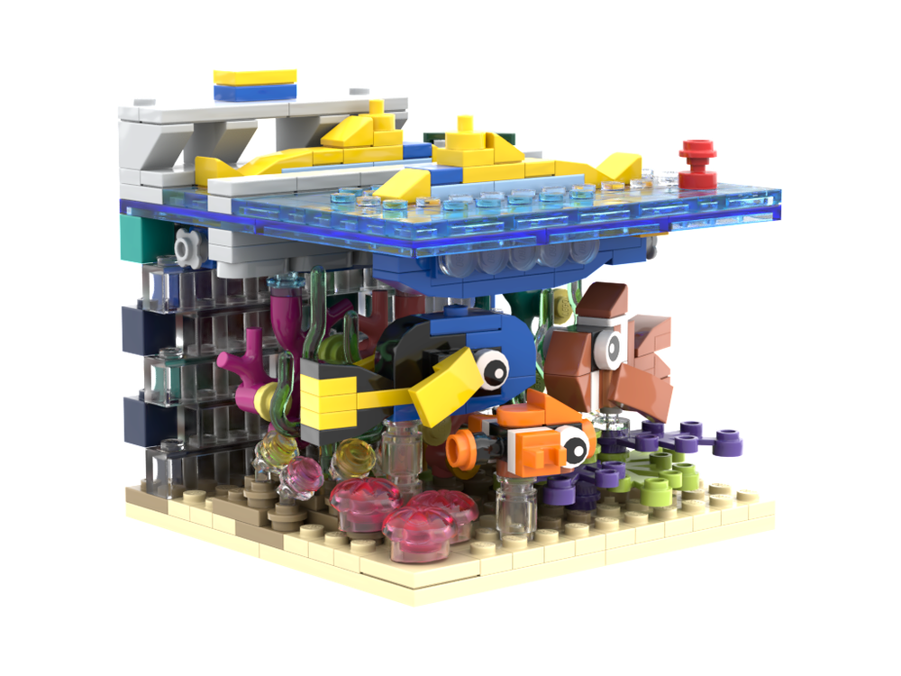 LEGO MOC Disneyland Nemo Submarine Voyage by sabi_wabi | Rebrickable ...