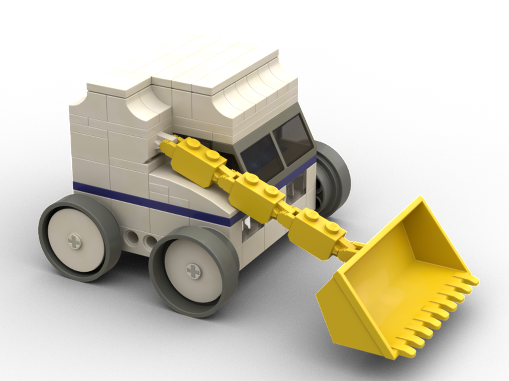 LEGO MOC Final Frontier Frontloader by RTX1138 | Rebrickable - Build ...