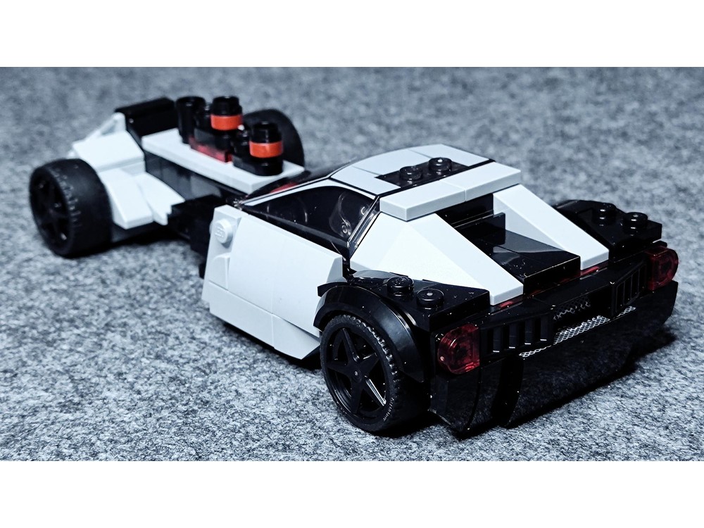 LEGO MOC 76909 AMG Hot Rod by Lovestone | Rebrickable - Build with LEGO
