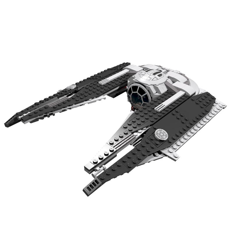 LEGO MOC 75150 Yats Fighter by Berth | Rebrickable - Build with LEGO