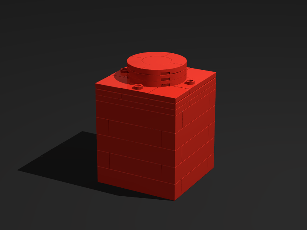 LEGO MOC 1x1 Brick 1:6 Scale by JohanPC | Rebrickable - Build with LEGO