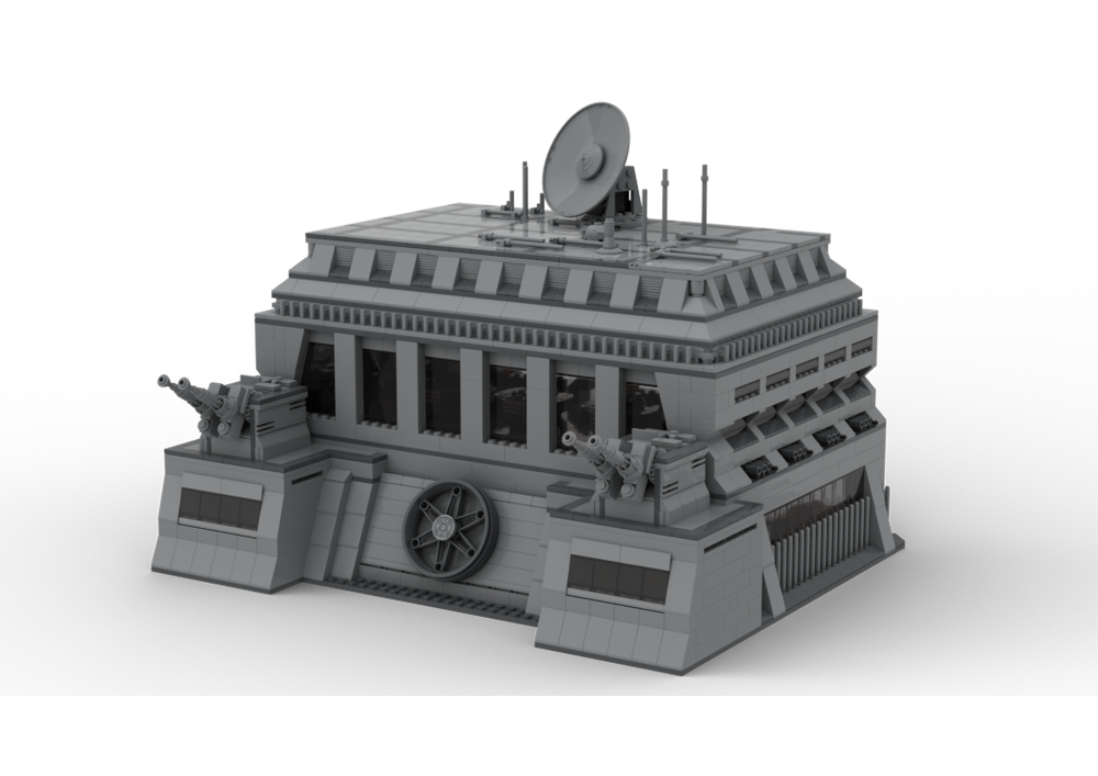 LEGO MOC SW - Imperial Base Facade by Sarinoo90 | Rebrickable - Build ...