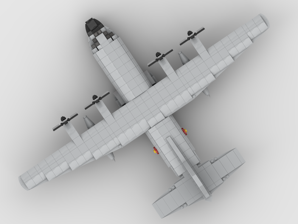 Lego Moc C 130 Hercules Belgium Mini Scale By Brickosaurus