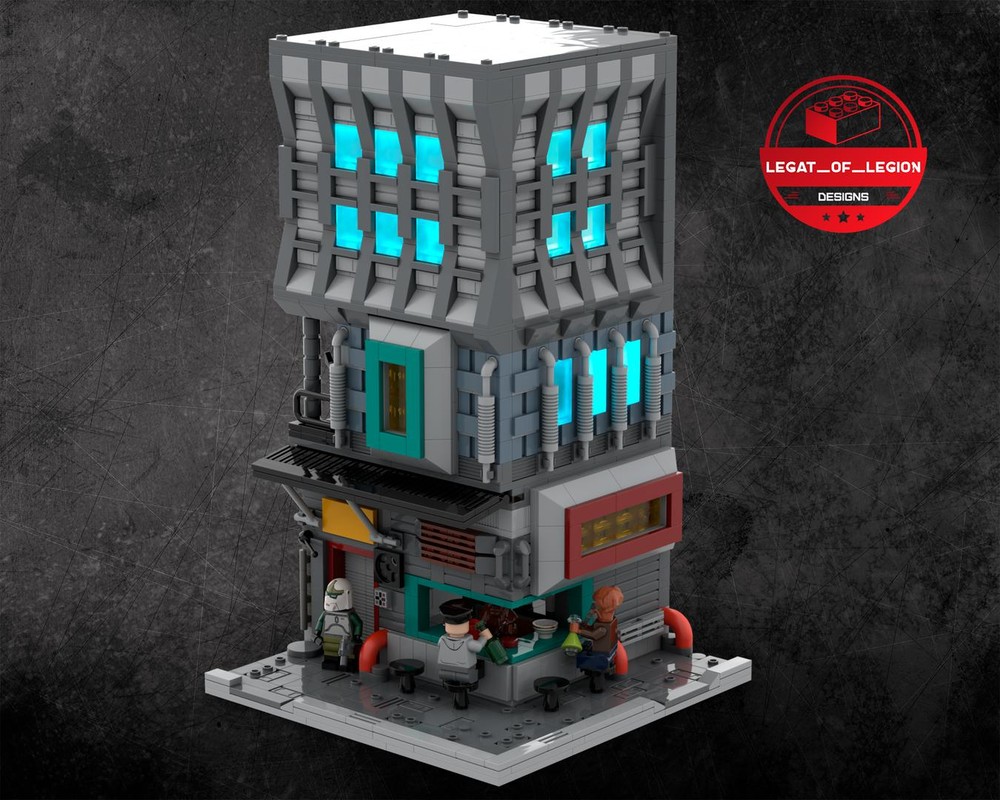 LEGO MOC SW Coruscant Underworld Modular House #3 by Legat_Of_Legion ...