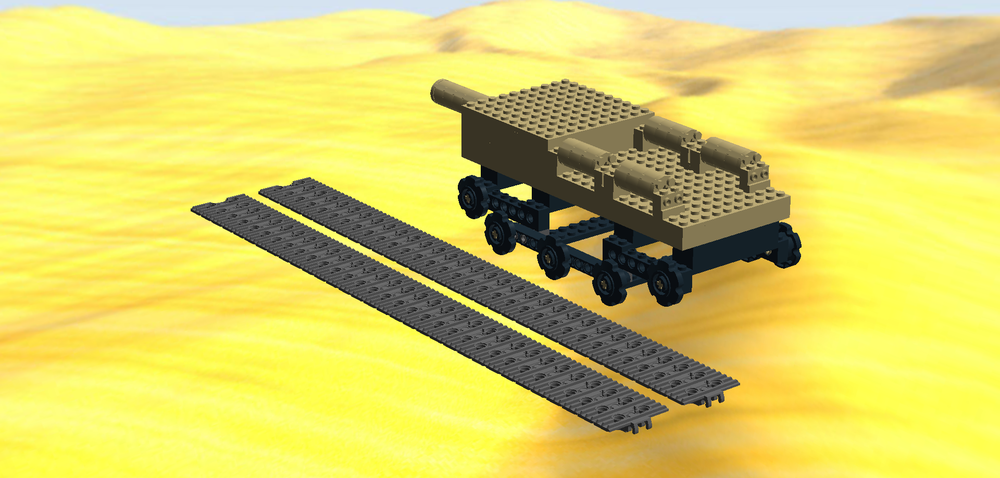 LEGO MOC Soviet SU-152 Tank by lewis695 | Rebrickable - Build with LEGO
