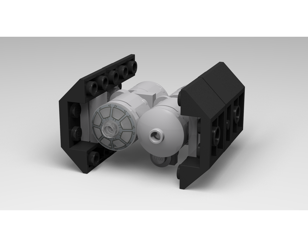 Lego Moc Micro Tie Bomber By Ckakka2 Rebrickable Build With Lego