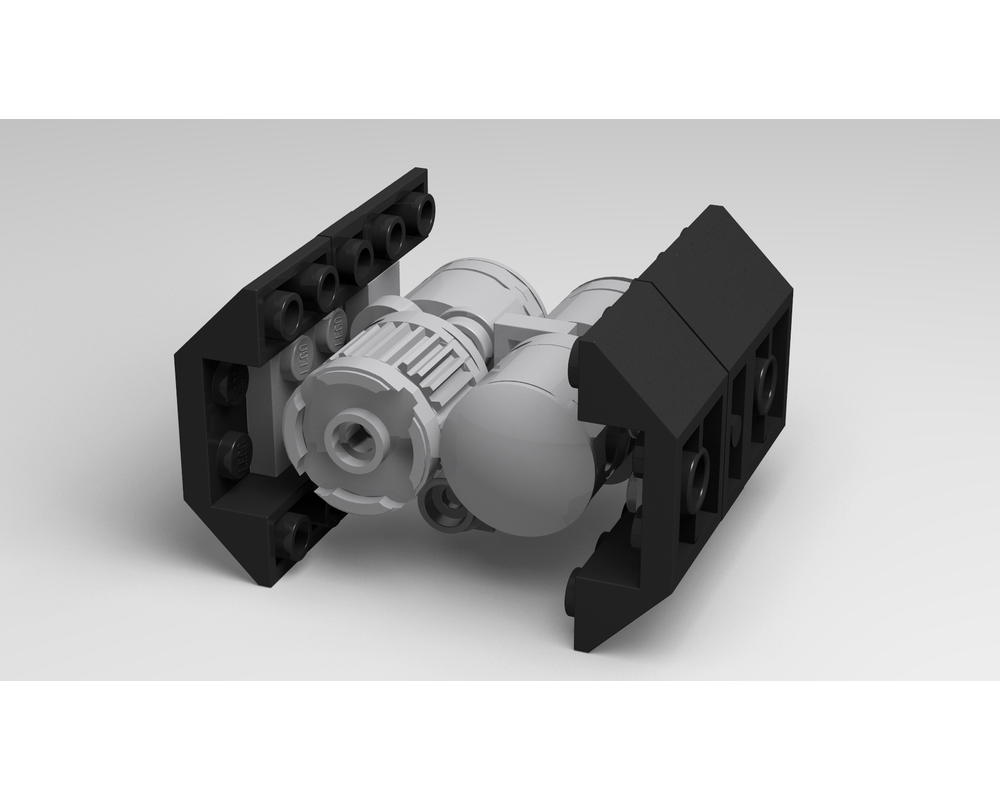 Lego Moc Micro Tie Bomber By Ckakka2 Rebrickable Build With Lego