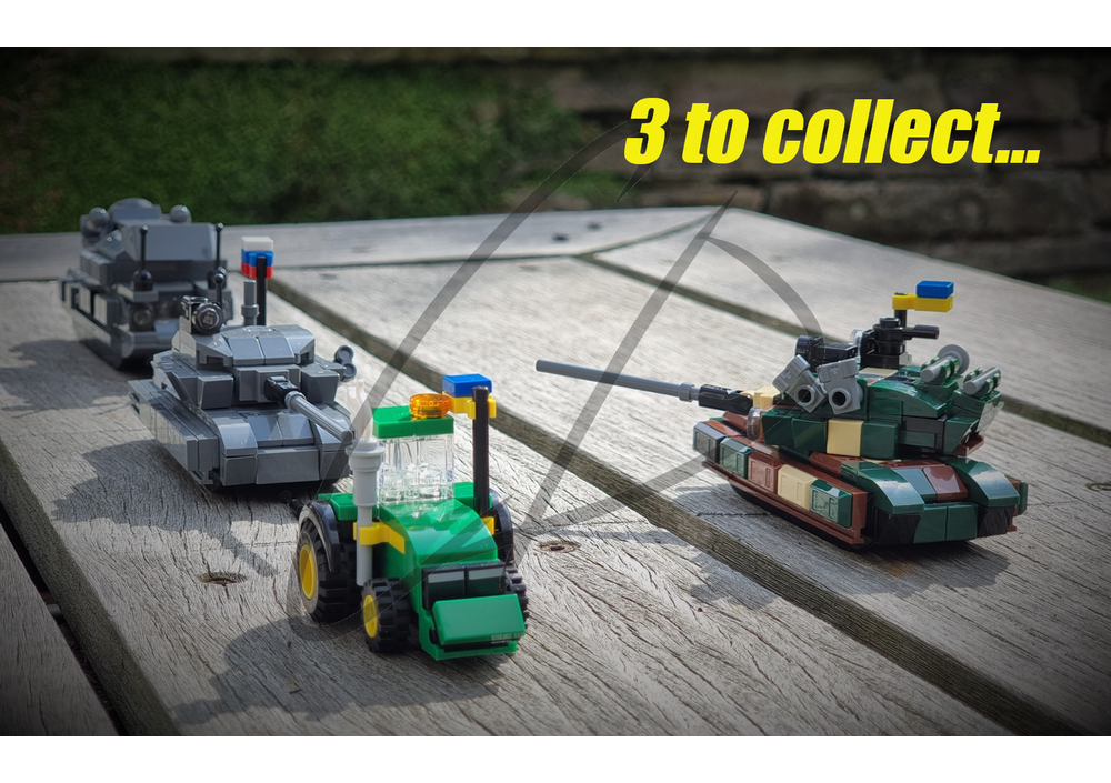LEGO MOC-122409 Ukrainian T-64-BV by Mexximus | Rebrickable - Build ...
