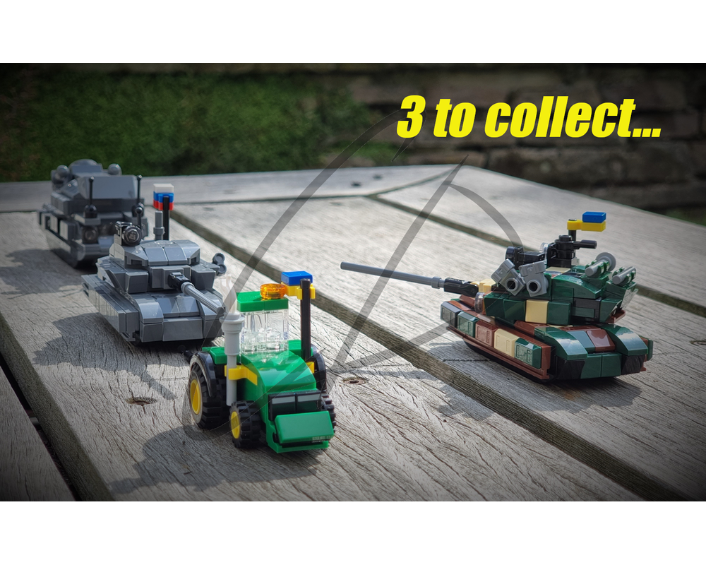 Lego Moc Ukrainian T 64 Bv By Mexximus Rebrickable Build With Lego