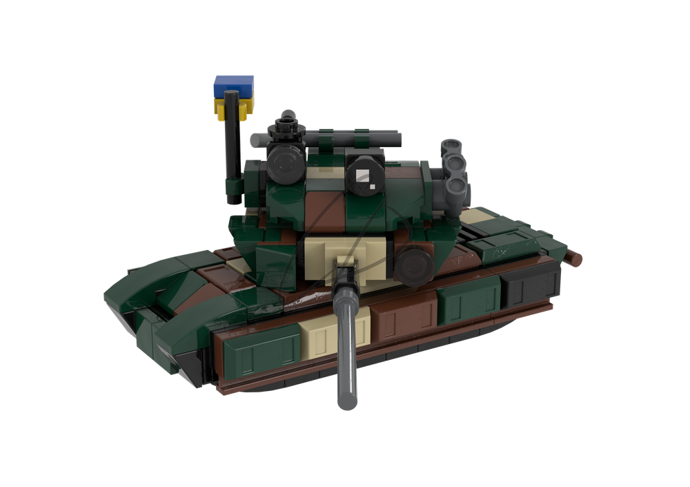 LEGO MOC-122409 Ukrainian T-64-BV by Mexximus | Rebrickable - Build ...