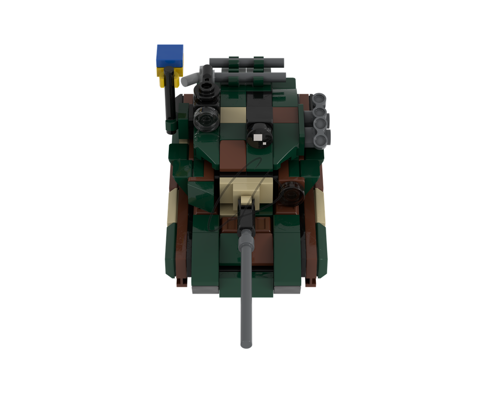 LEGO MOC Ukrainian T-64-BV by Mexximus | Rebrickable - Build with LEGO
