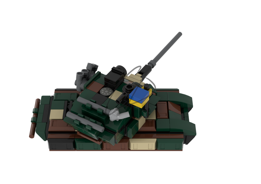 LEGO MOC-122409 Ukrainian T-64-BV by Mexximus | Rebrickable - Build ...