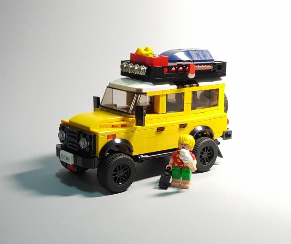 LEGO MOC Land Rover Defender 110 by maxra | Rebrickable - Build with LEGO