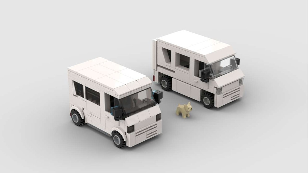 LEGO MOC Suzuki Every DA17 K-Van (v2) by doppiopug | Rebrickable ...