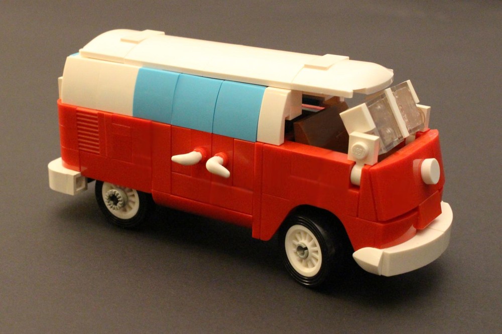 LEGO MOC Volkswagen T1 Camper Minifigscale by OutBricks | Rebrickable ...