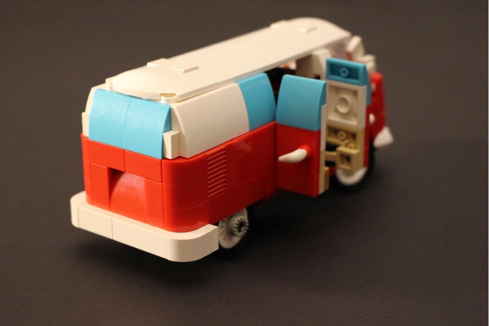 LEGO MOC Volkswagen T1 Camper Minifigscale by OutBricks | Rebrickable ...