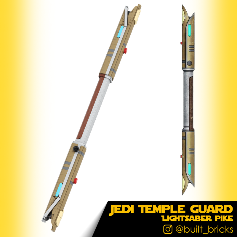 LEGO MOC Space Wizard Temple Guard Lightsaber Pike by built_bricks ...