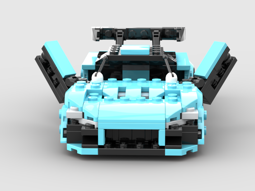 Lego Moc 76898 Mclaren Senna By Speed Champ Fan Rebrickable Build