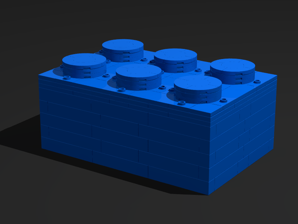 LEGO MOC 2x3 Brick 1:6 Scale by JohanPC | Rebrickable - Build with LEGO