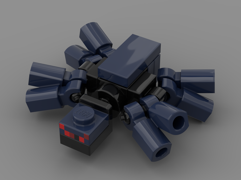 LEGO MOC Minecraft Cave Spider by Tensorbrick | Rebrickable - Build ...