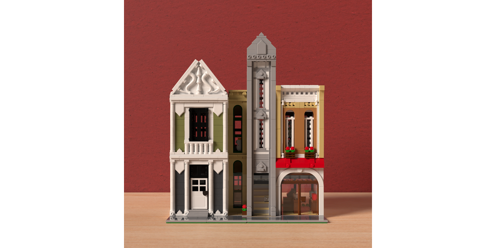 Lego Moc Mug Shop Modular Buildings By Mocexpert Rebrickable Build