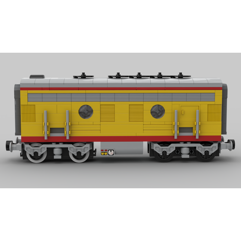 LEGO MOC Union Pacific locomotive Train B unit by josszo | Rebrickable ...