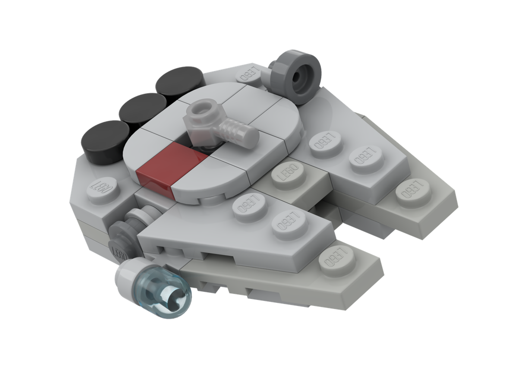LEGO MOC-122573 Mini-llennium Falcon by sabi_wabi | Rebrickable - Build ...