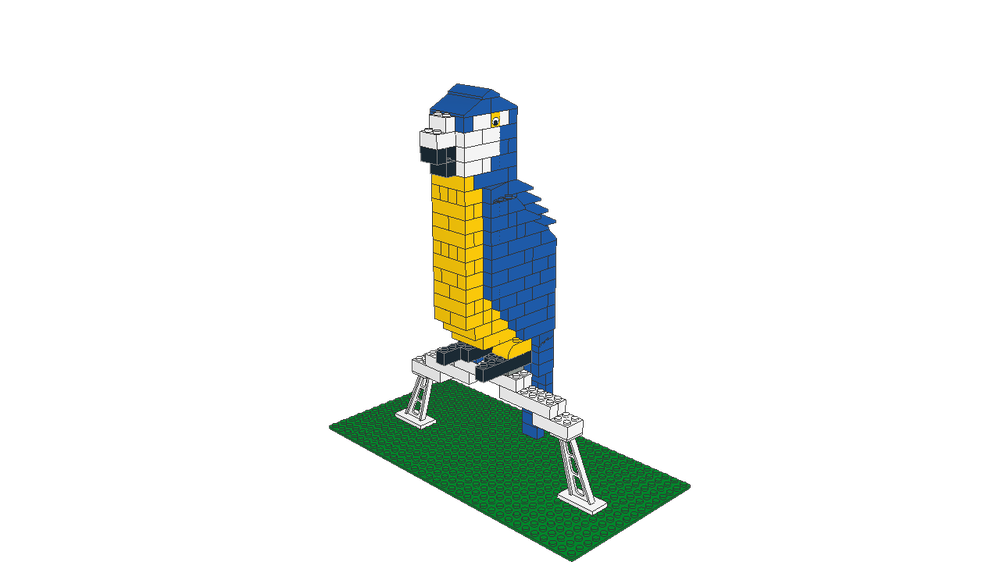 LEGO MOC 4153 Parrot by julien1001 | Rebrickable - Build with LEGO