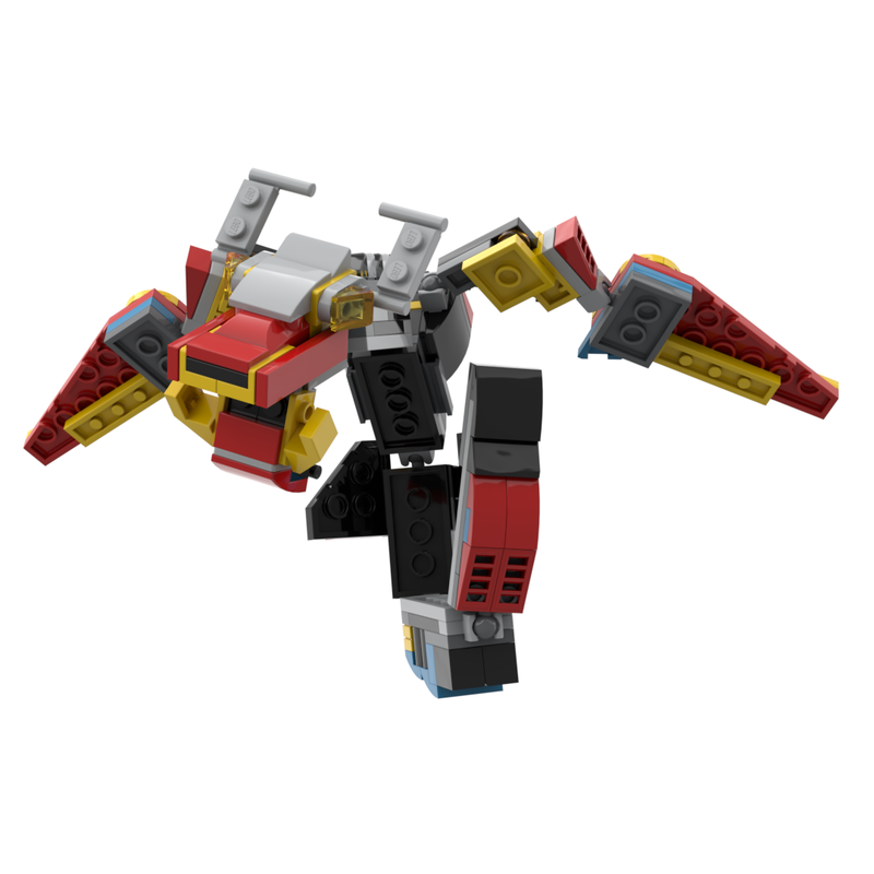 LEGO MOC Dragon Mech by kin9000 | Rebrickable - Build with LEGO