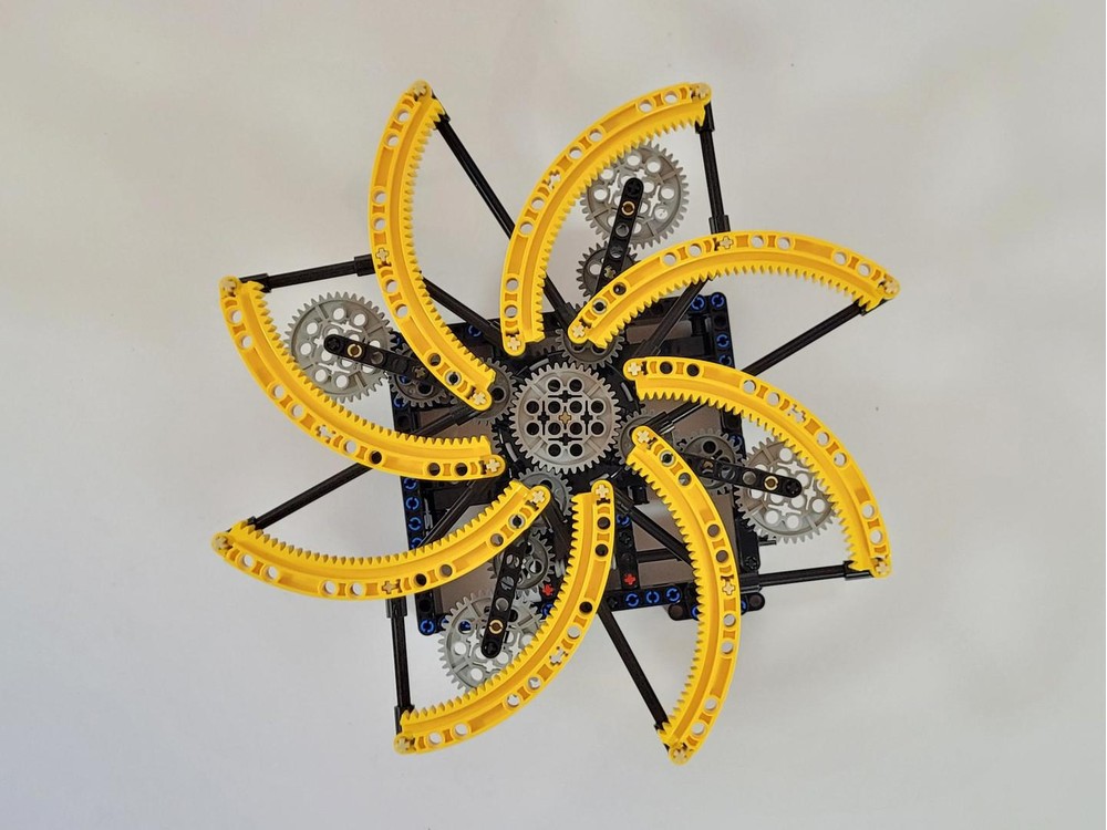 LEGO MOC-122620 Lego hoberman mechanism 2 by jemunoz0 | Rebrickable ...