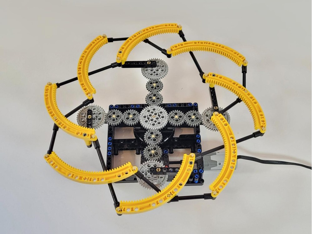 LEGO MOC-122620 Lego hoberman mechanism 2 by jemunoz0 | Rebrickable ...