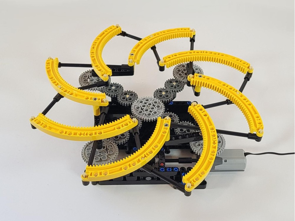LEGO MOC-122620 Lego hoberman mechanism 2 by jemunoz0 | Rebrickable ...