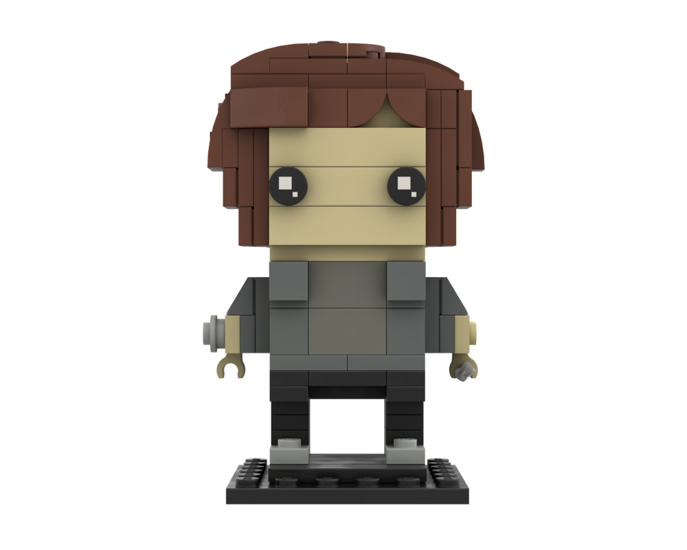Lego Moc Lego The Last Of Us Tlou Ellie Brickheadz By Insanenoob