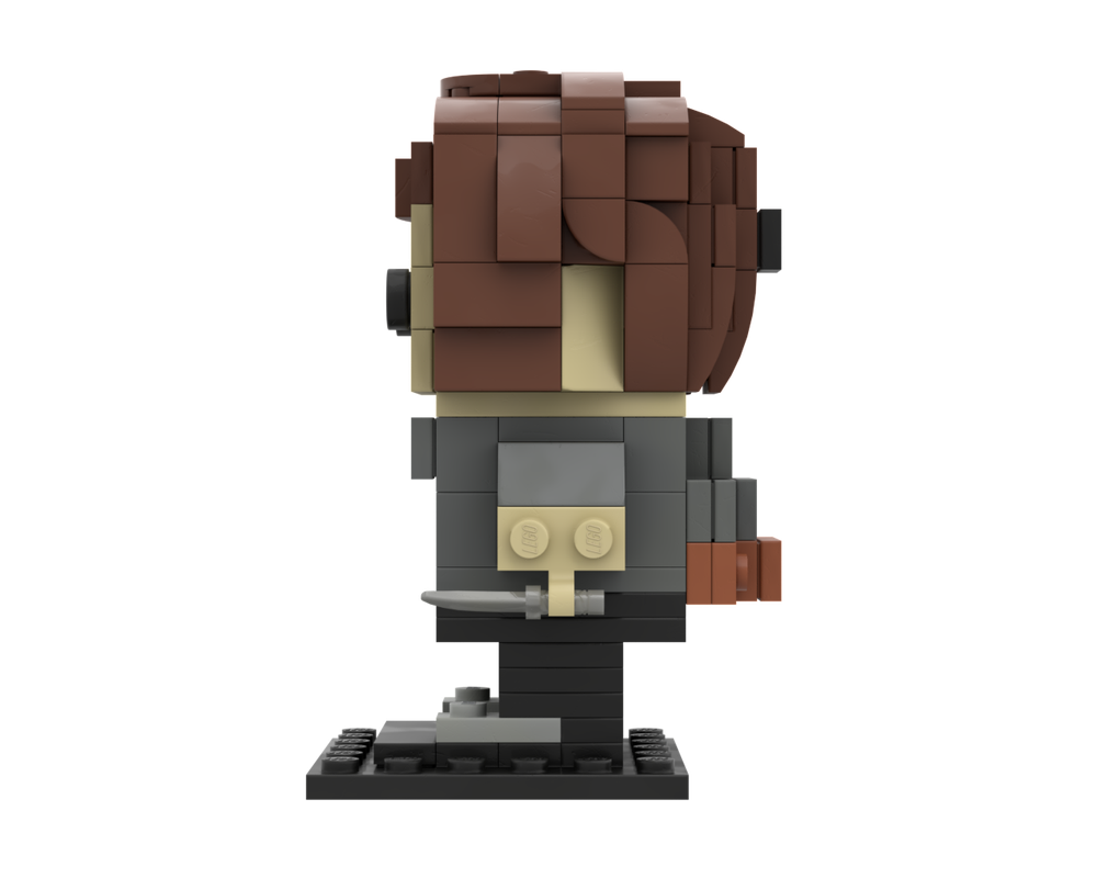 Lego Moc Lego The Last Of Us Tlou Ellie Brickheadz By Insanenoob