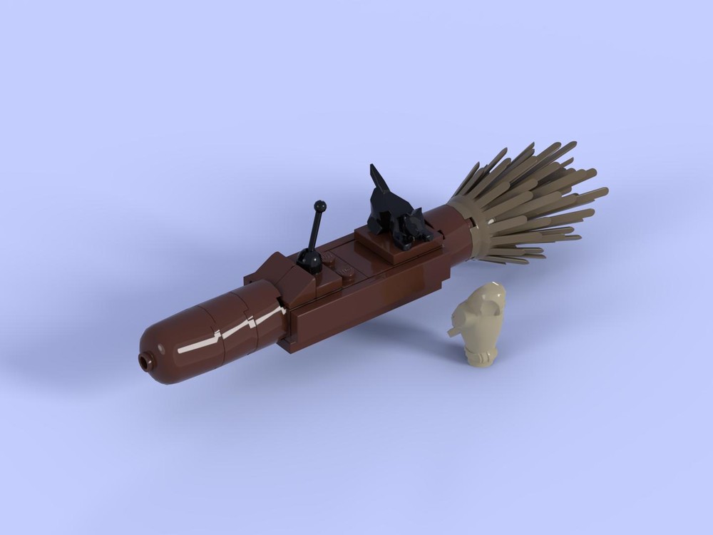 LEGO MOC Harry Potter or Witch broom rocket ( lego universe inspired ...