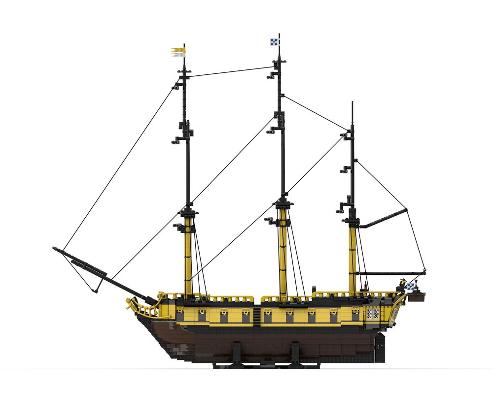 LEGO MOC HMS Earl Gruenward PLUS VERSION by lailao | Rebrickable ...