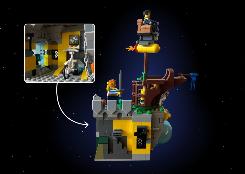 LEGO MOC-122682 Time Cruisers Mystic Island Time Lab by BrickType ...